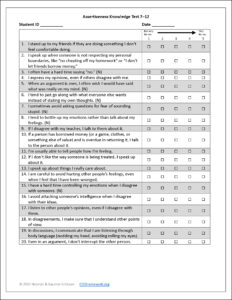 Assertiveness Lessons [Secondary]